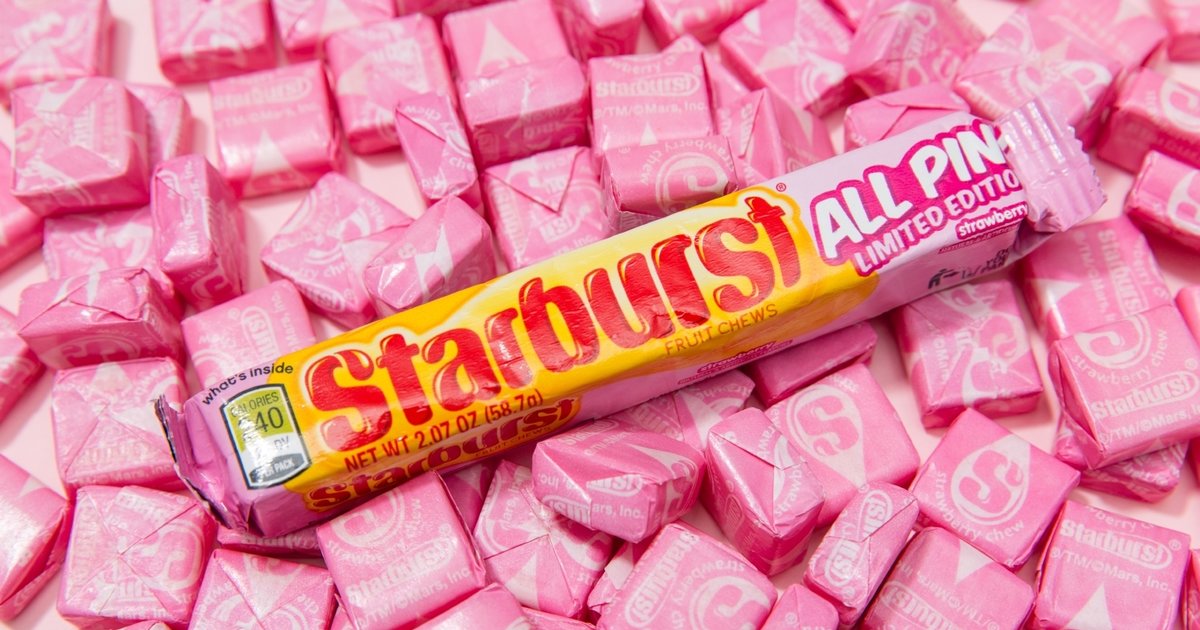 All Pink Starbursts Packs Return Alongside Pink Clothing Line - Thrillist