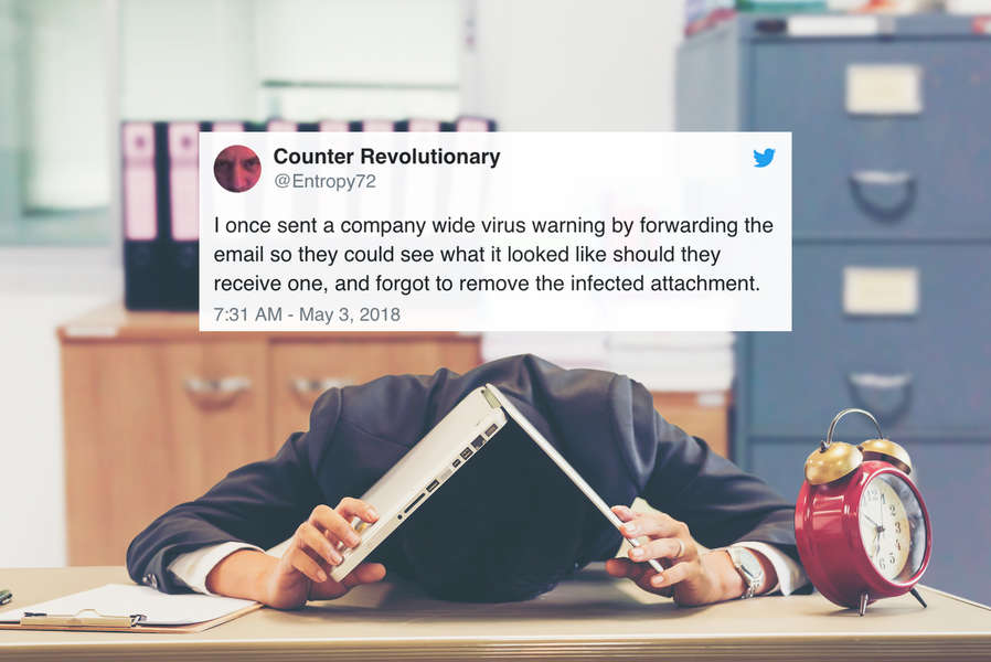 People Are Sharing Their Biggest Work Screw-Ups on Twitter - Thrillist