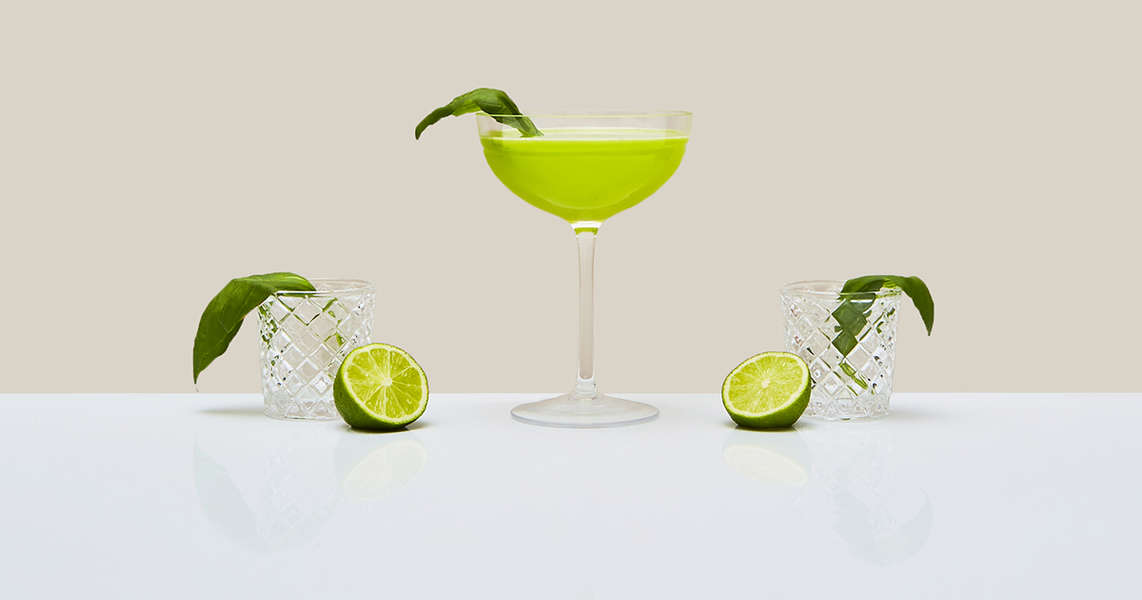 Basil Gimlet Recipe - Thrillist