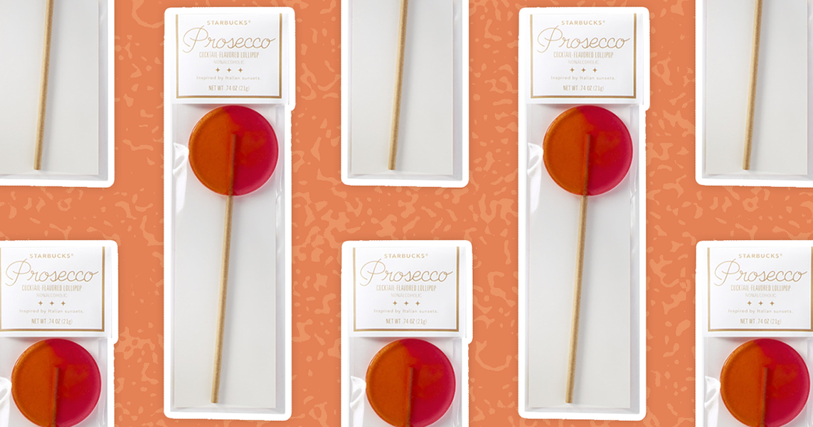 Where to buy Starbucks Prosecco Cocktail Lollipops This Summer - Thrillist
