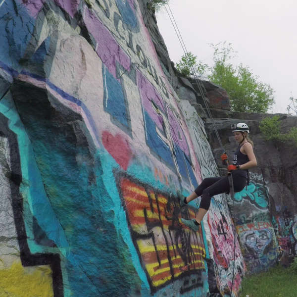 For Street Art and Bouldering, Nothing Beats Boston’s Quincy Quarries ...