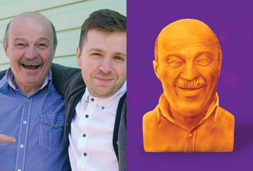 Kraft is Offering Custom Dad Cheese Head Sculptures for Father's Day ...