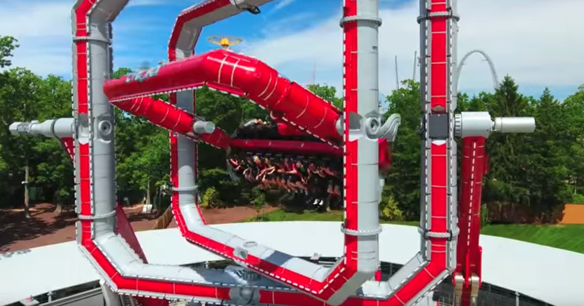 Cyborg Cyber Spin: The Craziest New Ride at Six Flags Great Adventure ...