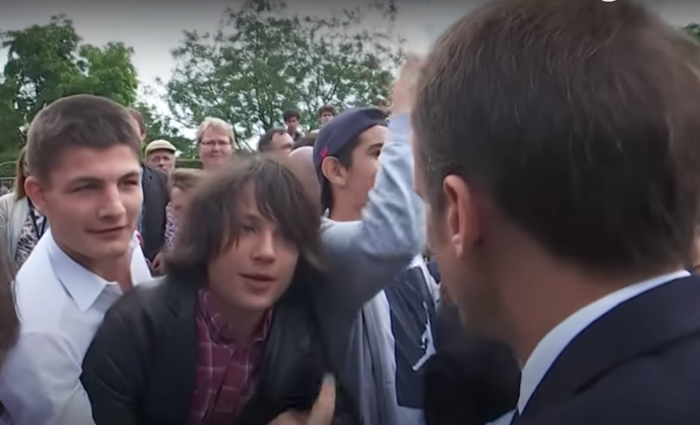 French President Macron Scolds Teen Who Called Him a Nickname - Thrillist