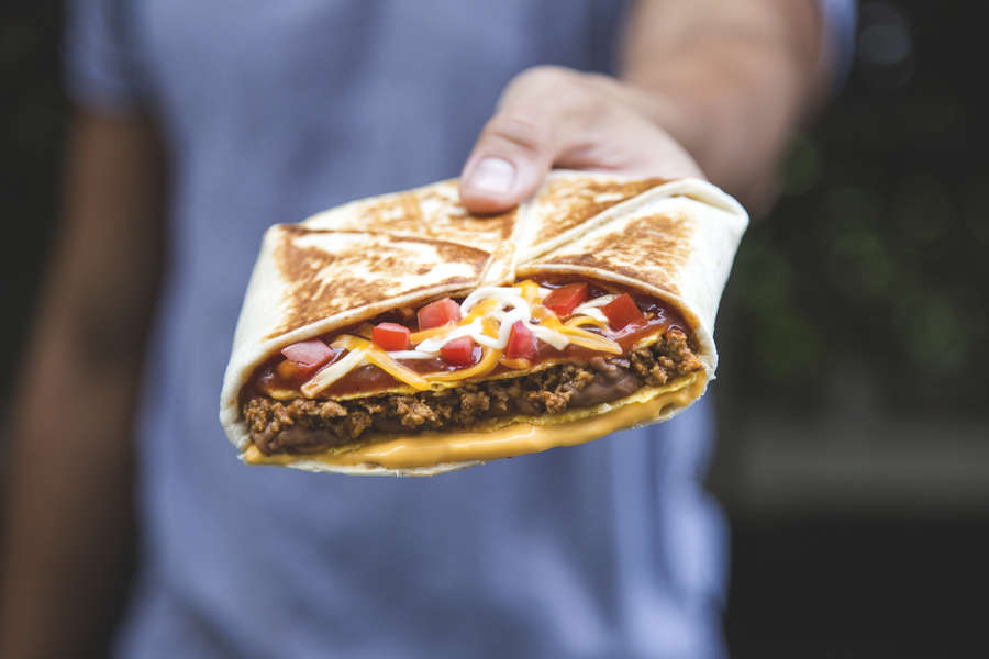 Taco Bell is Testing a New Mexican Pizza Crunchwrap - Thrillist