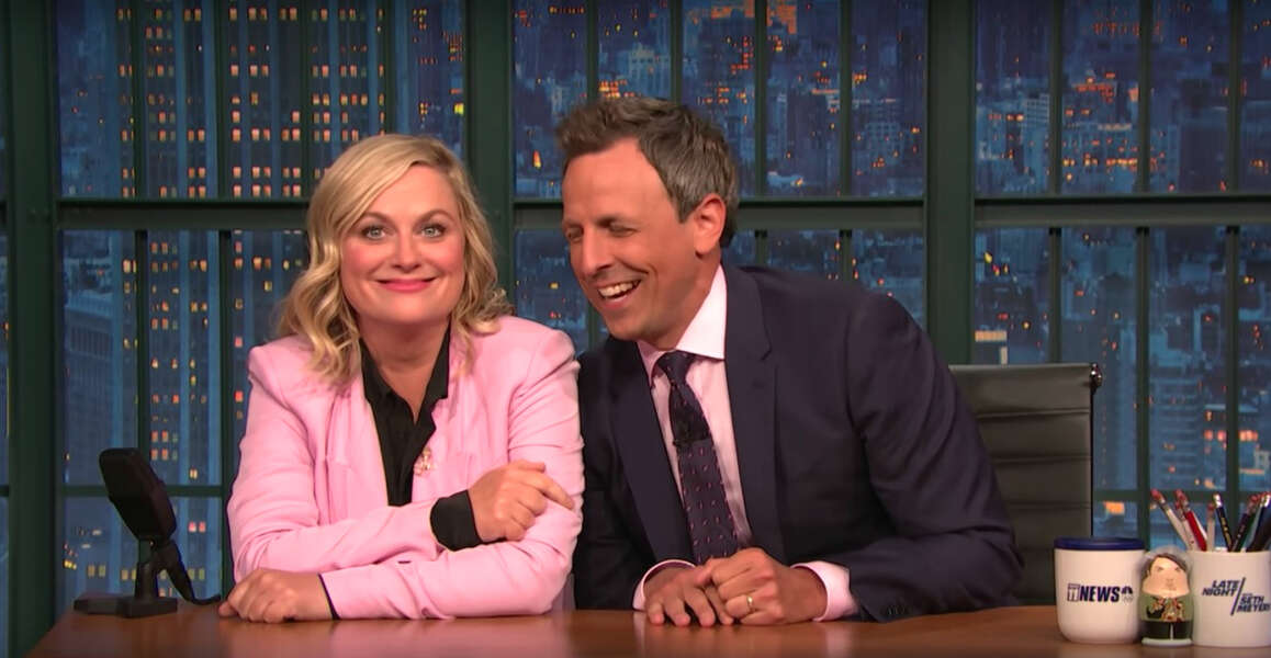 Seth Meyers: Amy Poehler Helps Late Night Host Roast James Comey Tweet - Thrillist