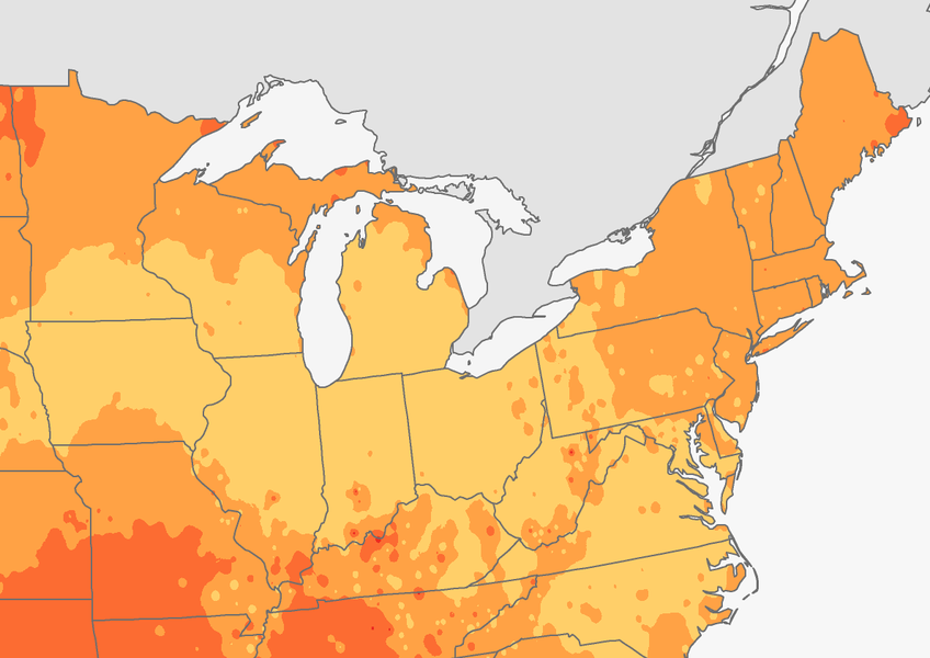 Hottest Day of The Year in Every State Revealed on Map - Thrillist