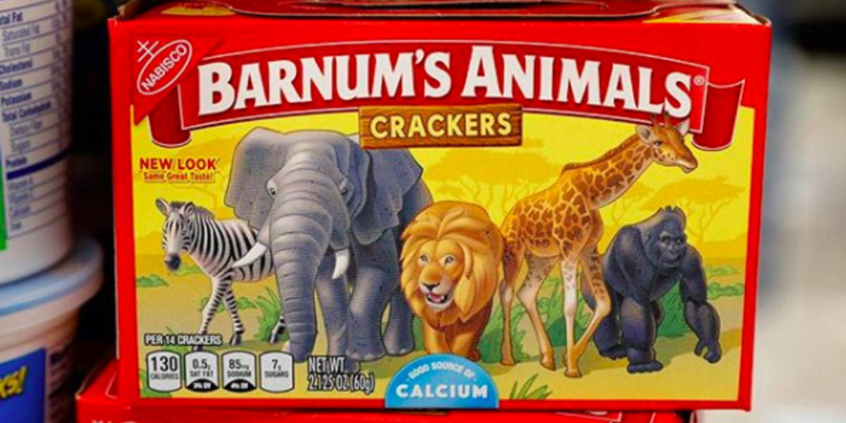Popular Animal Crackers Brand Changes Its Packaging To Support Animals ...