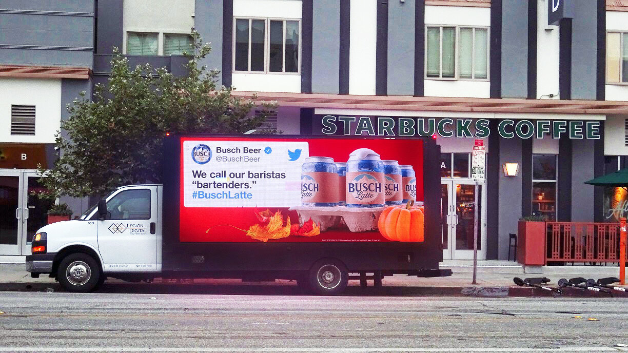 Anheuser Busch Debuts 'Busch Latte' to Mock Starbucks Pumpkin Spice ...