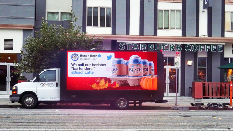 Anheuser Busch Debuts 'Busch Latte' to Mock Starbucks Pumpkin Spice ...