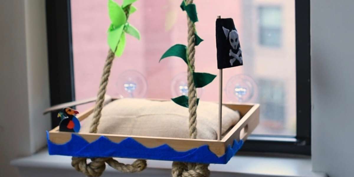 DIY Cat Window Perch (Pirate Style!) - Videos - The Dodo