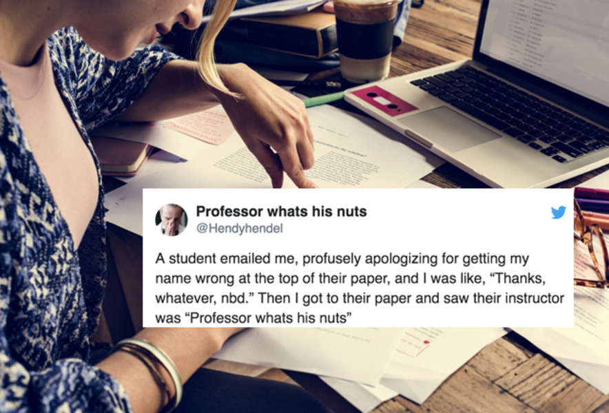 "Professor Whats His Nuts" Goes Viral After Student's Accident - Thrillist