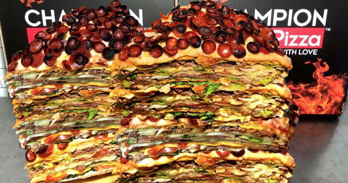 Champion Pizza's 45-Pound Pizza Benefits Hurricane Florence Recovery ...
