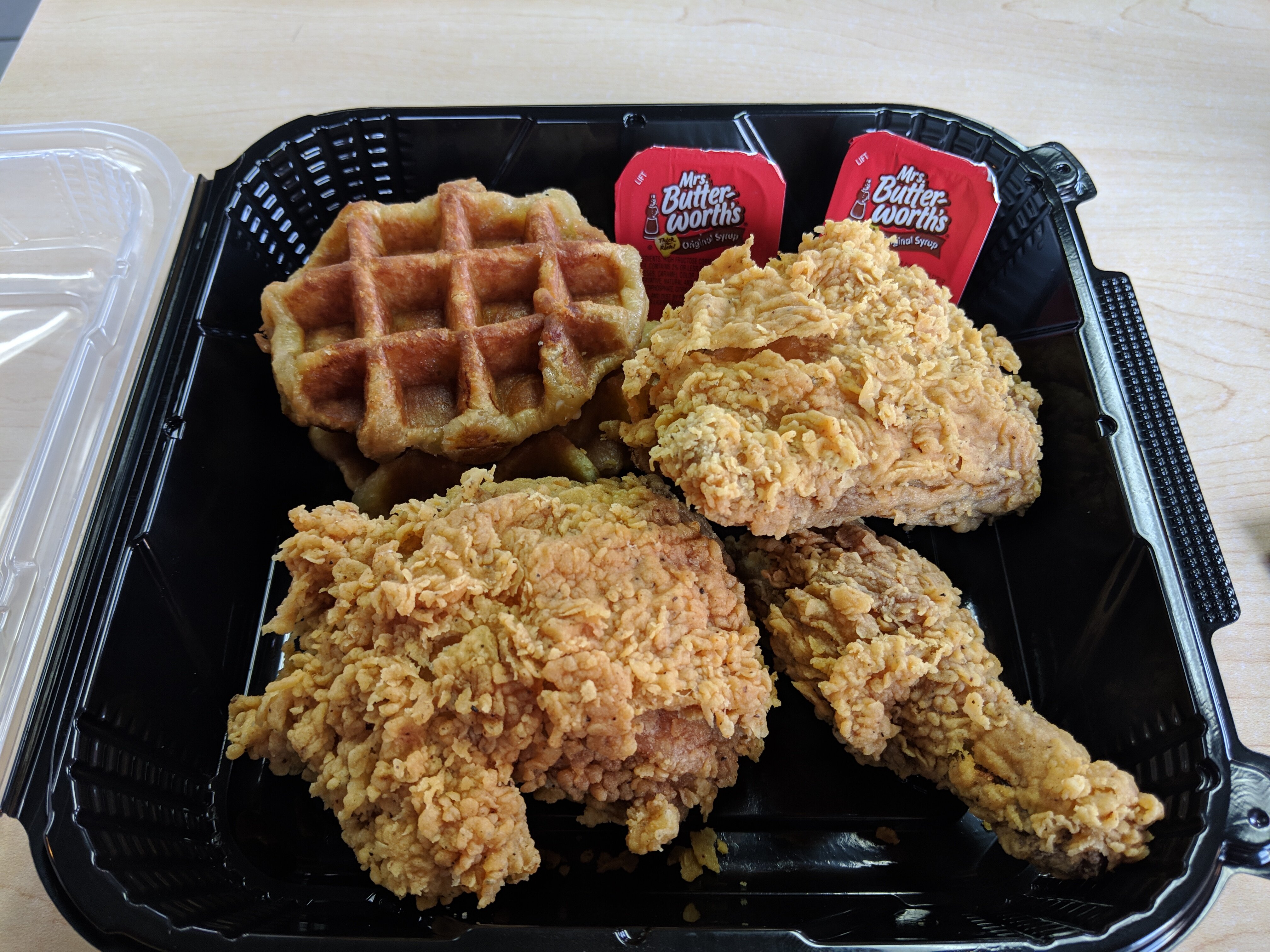 KFC Chicken & Waffles, Reviewed: The Newest Menu Item, Tested - Thrillist