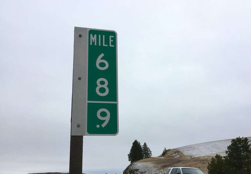 Mile Marker 69 & 420 Signs Stolen in Washington so Mile 68.9 Exists ...