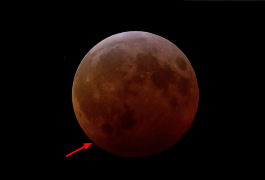 Meteoroid Strikes Moon During Total Lunar Eclipse - Thrillist