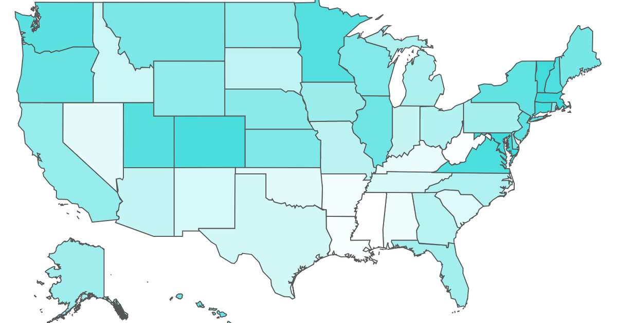 Most Educated States In America in 2019, Ranked - Thrillist