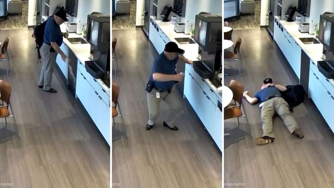 Man Pretends to Slip And Fall and Gets Caught on Security Camera ...