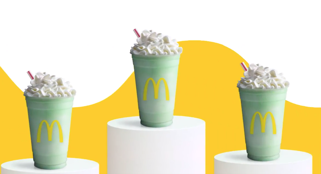 McDonald's Shamrock Shake 2019 Return to Menu for St. Patrick's Day ...