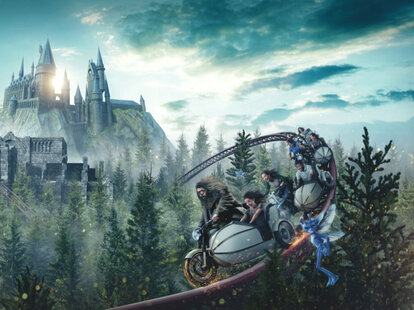 Wizarding World Of Harry Potter Adds New Hagrid Themed Roller Coaster ...