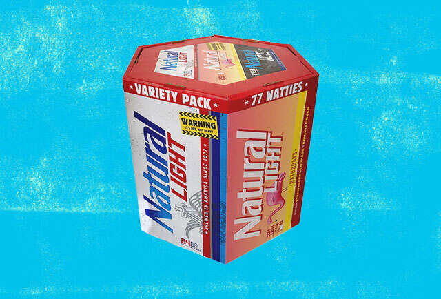 Case Of Natty Light | Shelly Lighting