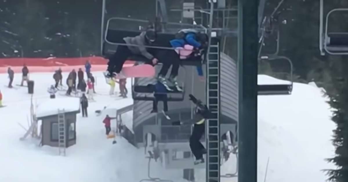 Teens Save Kid Dangling Off Ski Lift By Turning Fence Into a Net ...