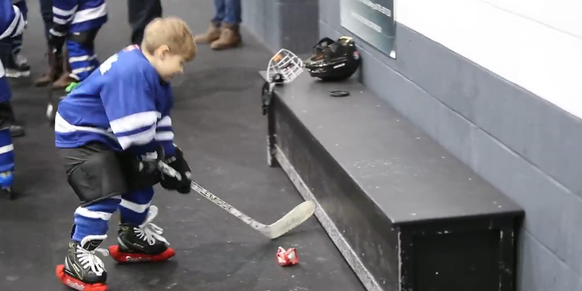 Jeremy Rupke Puts Mic On Son During Hockey Practice And Its Hilarious Videos Nowthis