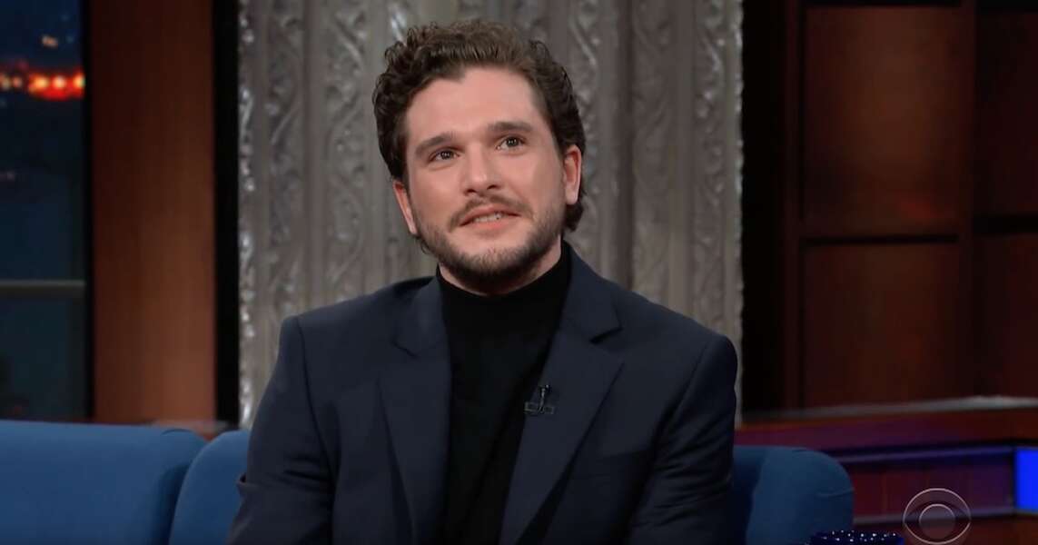 Kit Harington Tries to Avoid Game of Thrones Spoilers on Colbert ...