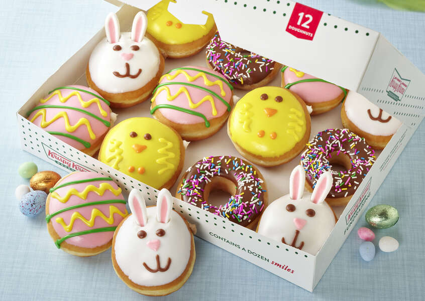 Krispy Kreme Adds New Spring & Easter Themed Donuts to Menu - Thrillist