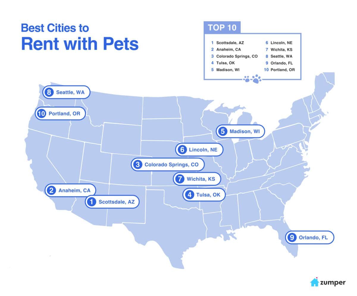 Best US Cities to Rent With Pets, Mapped - Thrillist