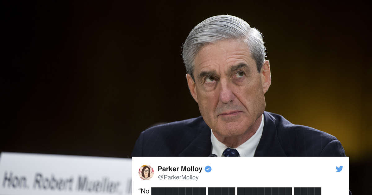 Redacted Mueller Report Memes Are Taking Over Twitter - Thrillist