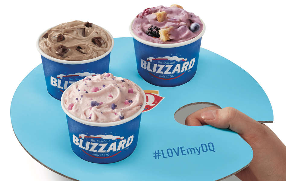Dairy Queen Adds Mini Blizzard Flights With 3 Flavors to Summer Menu ...
