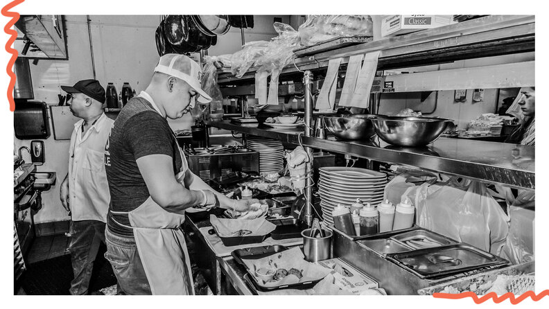 On The Line: Four Line Cooks Talk Cooking in American Restaurants ...