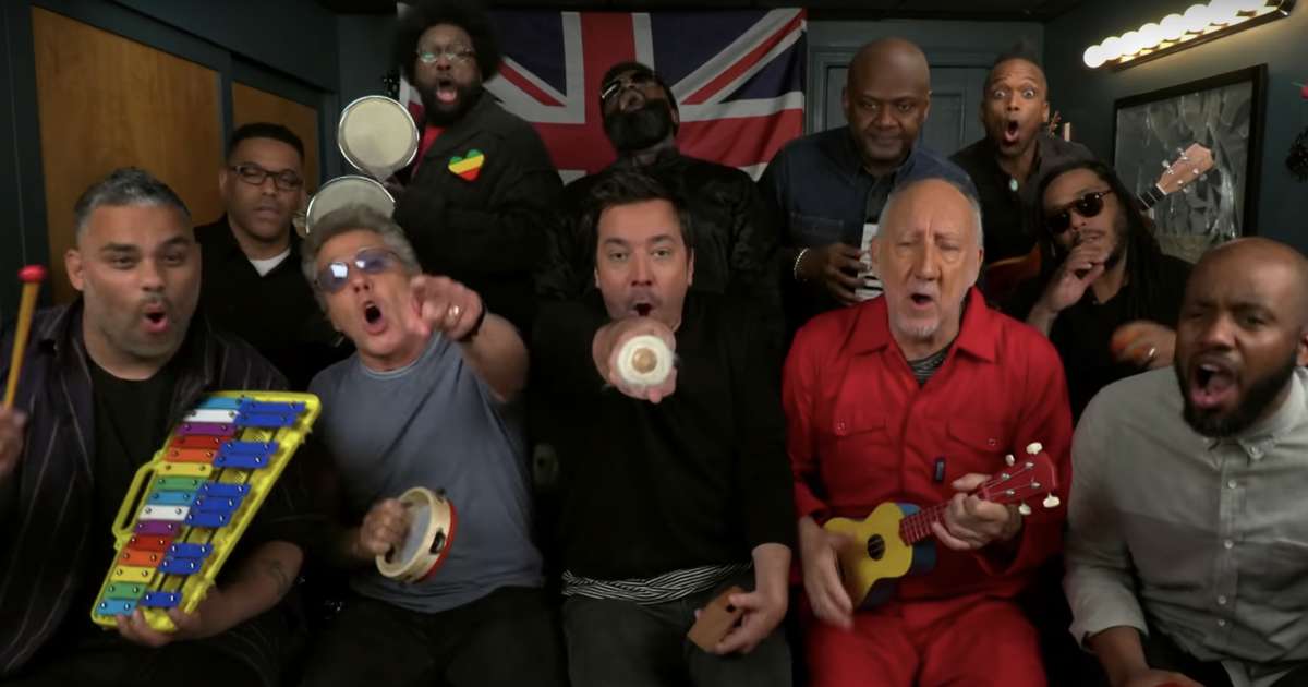 Jimmy Fallon, The Who & The Roots Sing Won't Get Fooled Again Together ...