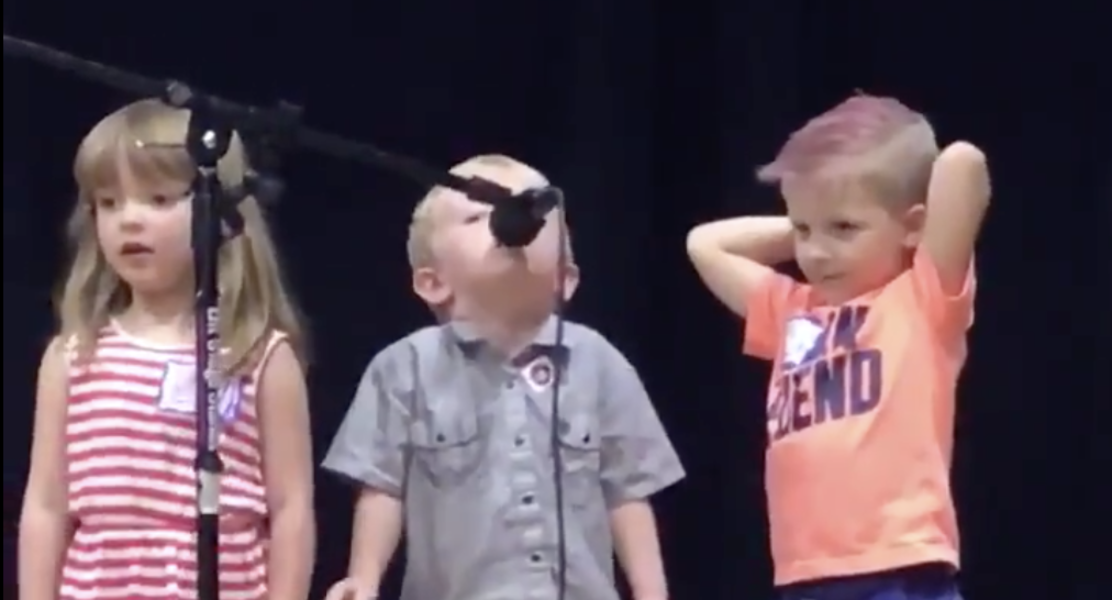 Kid Breaks Into "Imperial March" During Talent Show ‘Twinkle Twinkle ...