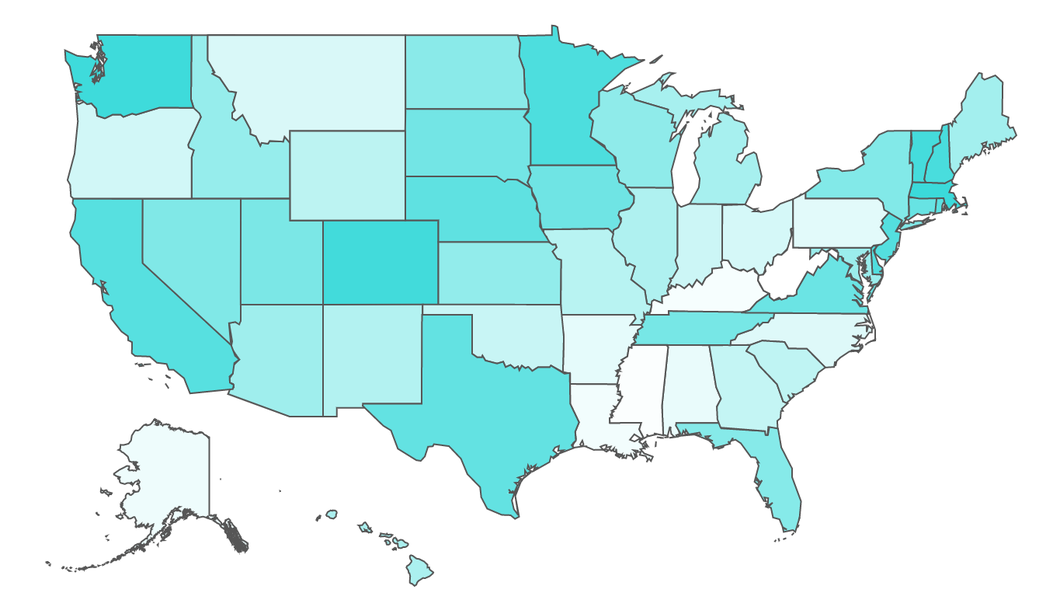 Best and Worst States for Jobs in 2019, Ranked - Thrillist