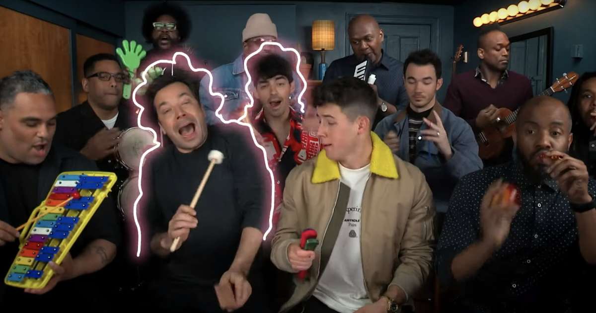 Classroom Instruments: Jonas Brothers Played With Jimmy Fallon & The ...