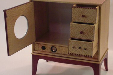 Steampunk Liquor Cabinet/iPod Jukebox - Own - Thrillist Boston