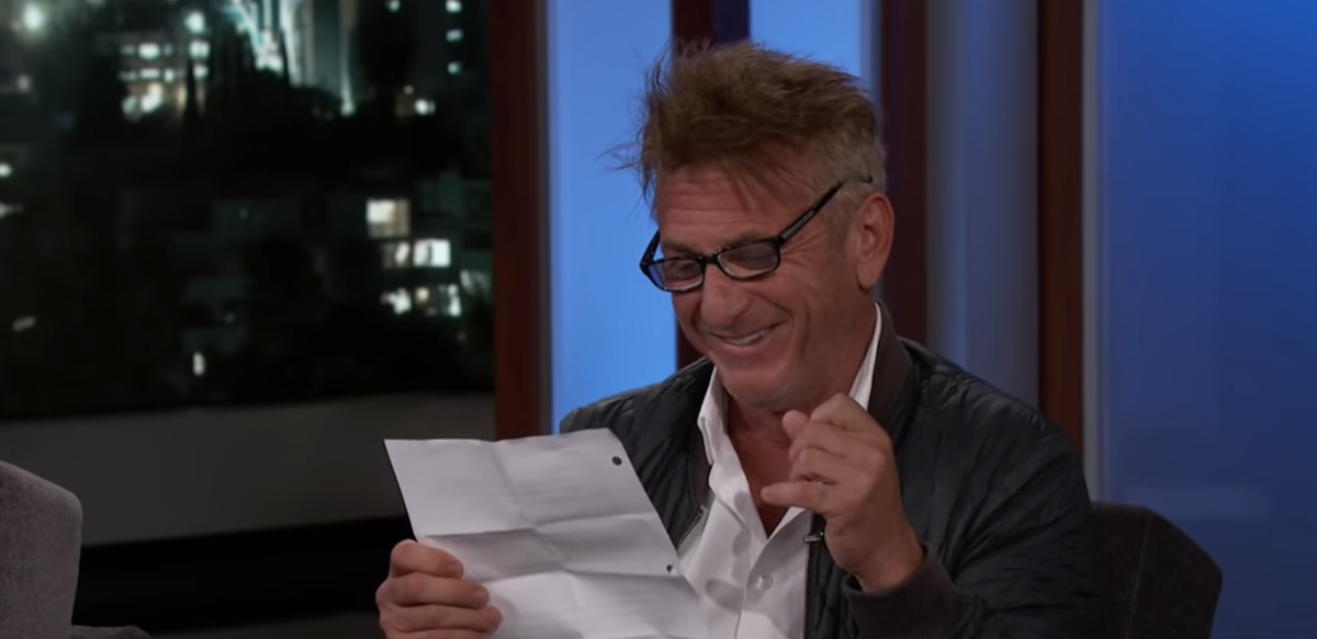 Mean Tweets: Sean Penn Does a Solo Edition of 'Mean Tweets' - Thrillist