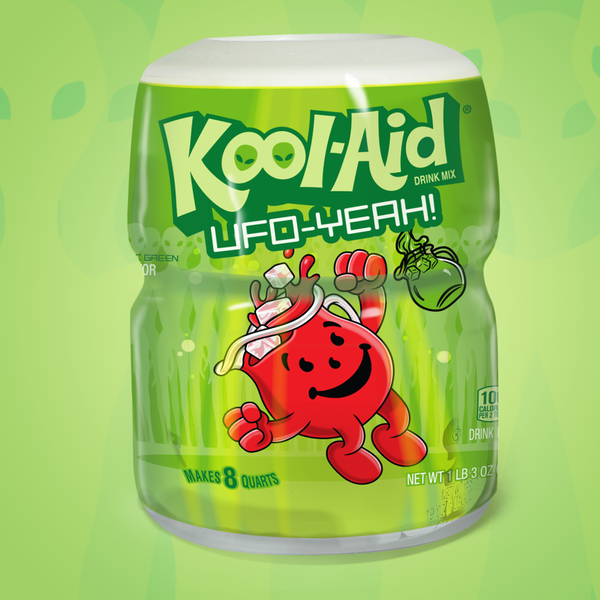 UFO-Yeah Intergalactic Green Kool-Aid: What Does New Flavor Taste Like ...