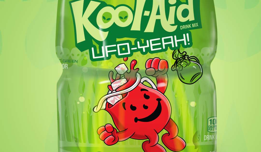 UFO-Yeah Intergalactic Green Kool-Aid: What Does New Flavor Taste Like ...