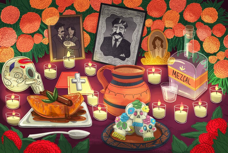 Day of the Dead Food Traditions: How to Build an Altar to Celebrate ...