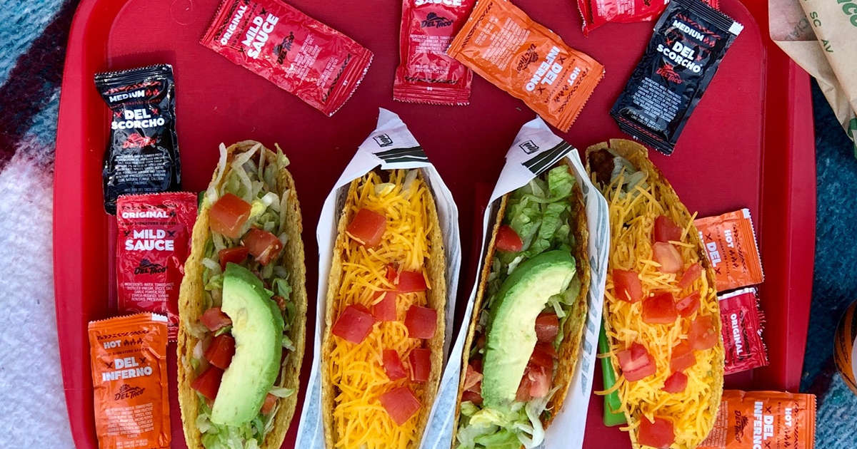 Free Del Taco Tacos: Del Taco Trolls Taco Bell With Same-Day Giveaway ...