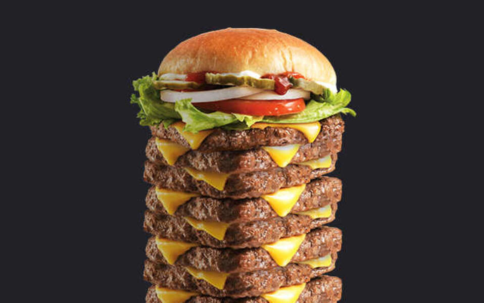 Wendy's 'Dave's Series X': Chain Mocks Xbox With a 10-Patty Burger ...