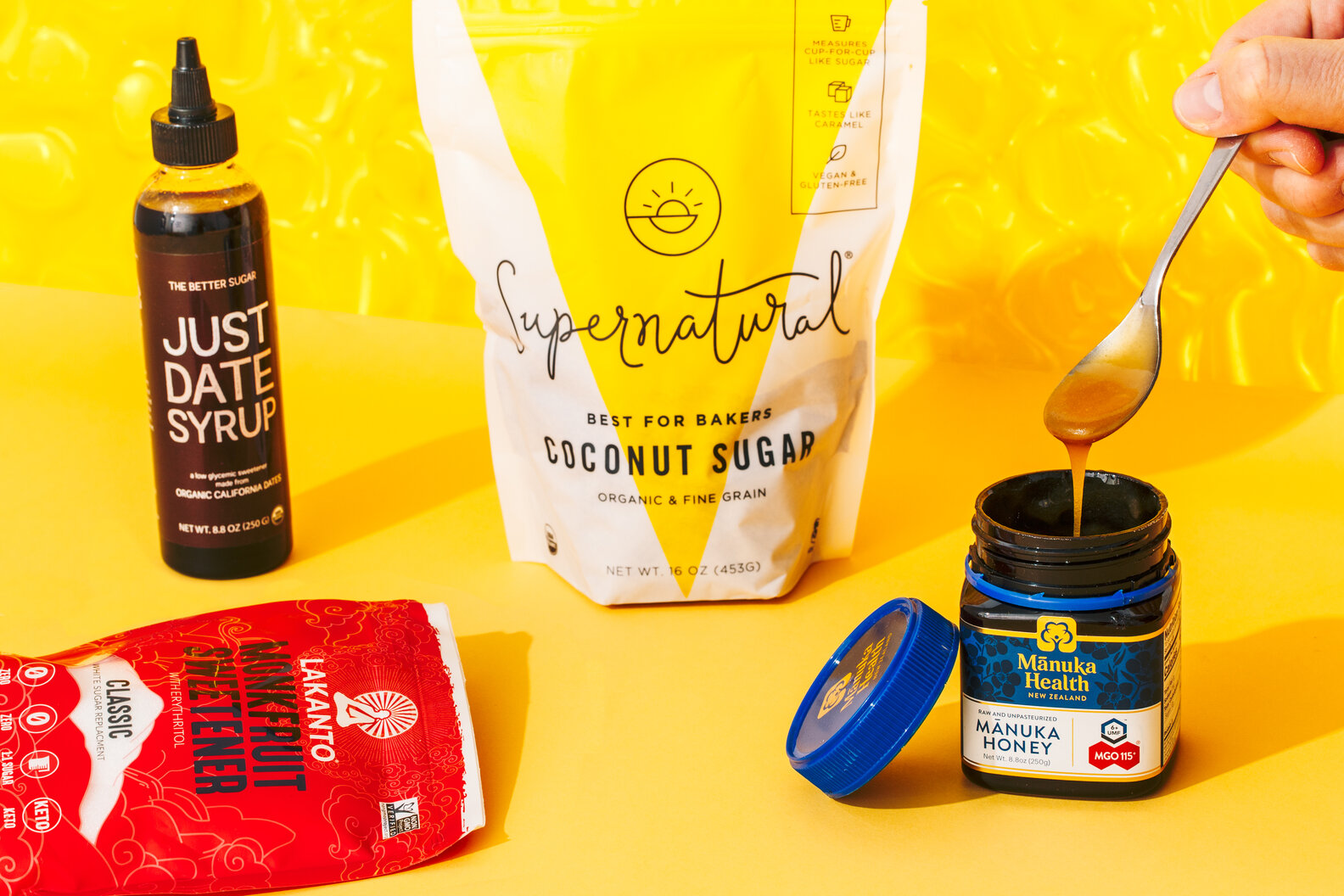 Best Sugar Substitutes: Manuka Honey, Coconut Sugar, Date Syrup & More ...
