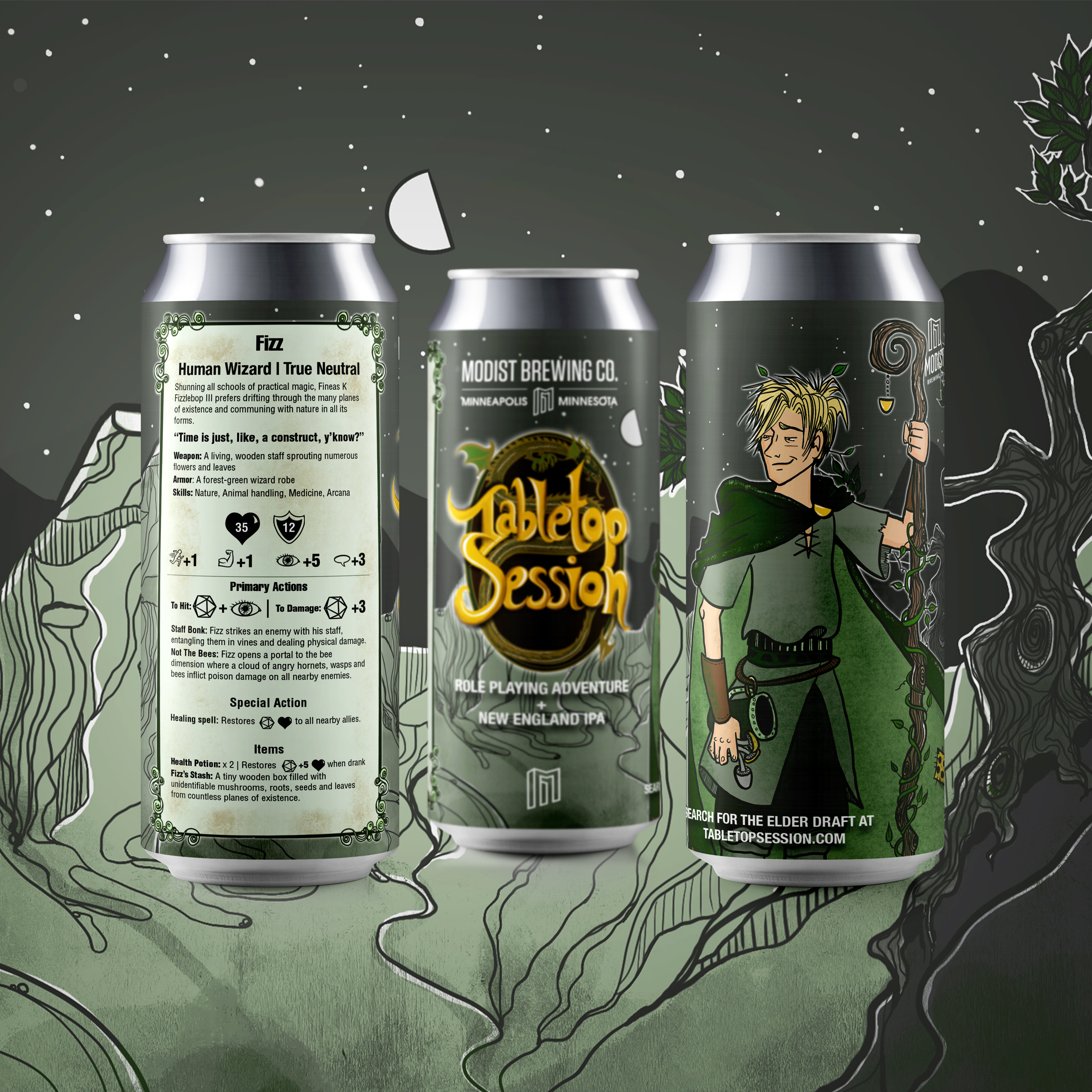 Modist Brewing Has Made a Dungeons & Dragons-Style Game on a Beer Can - Thrillist