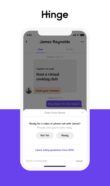 Hinge 'Date from Home' Feature: How to Ask Your Match on Virtual Dates ...