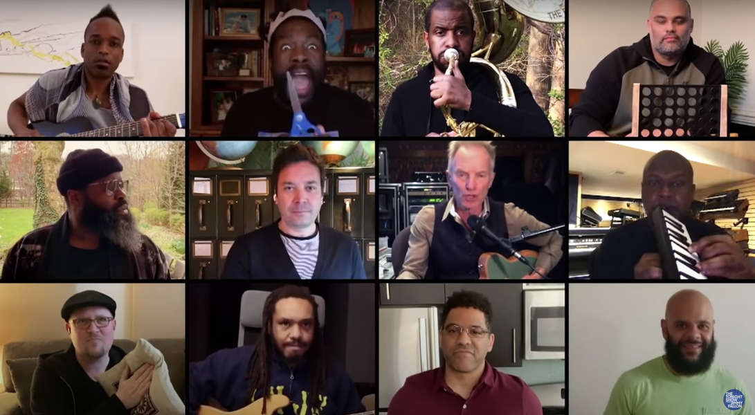 Sting, Jimmy Fallon & The Roots Sing "Don't Stand So Close to Me" From ...