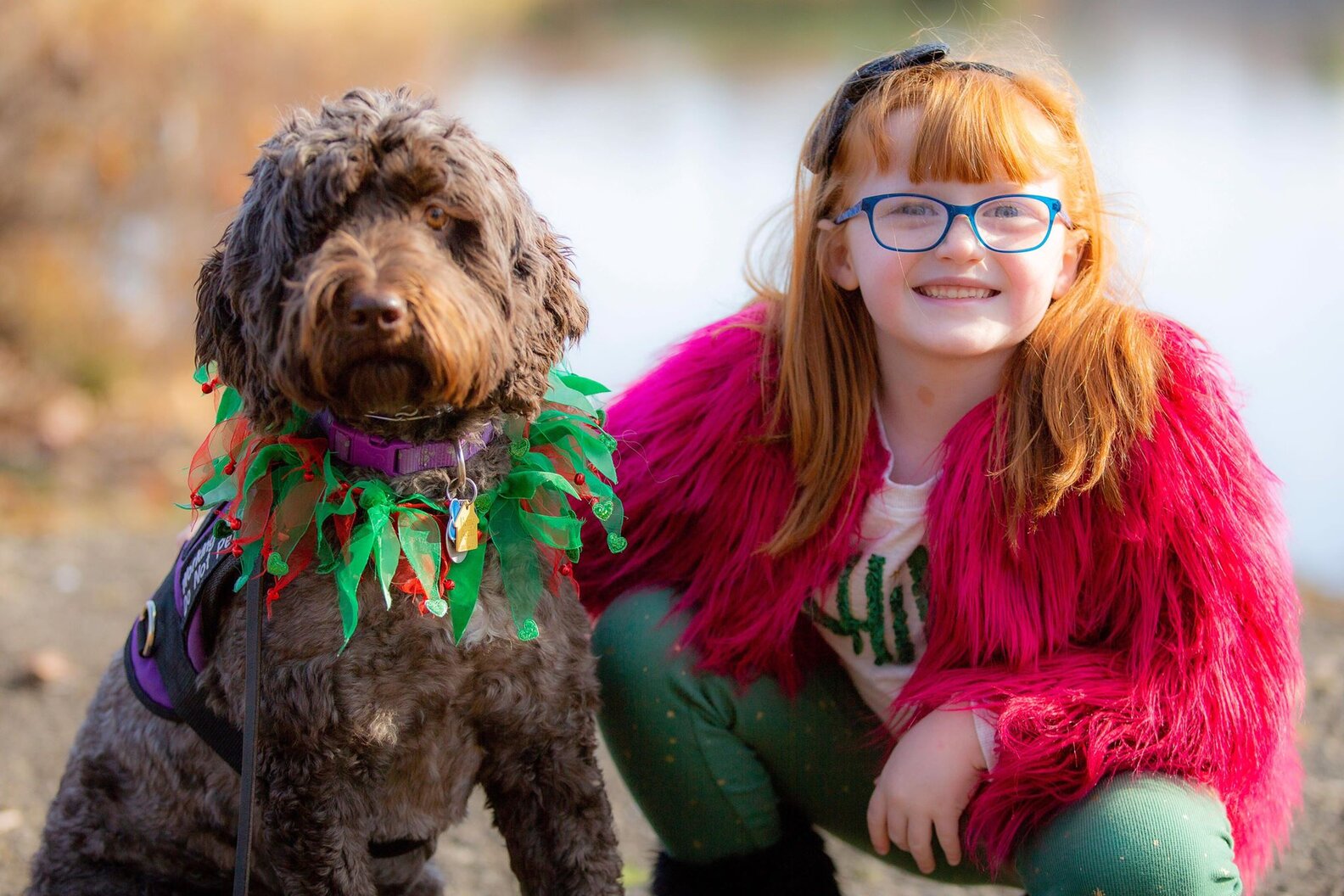 Service Dog Gets Place In Yearbook Next To Her Favorite Little Girl ...