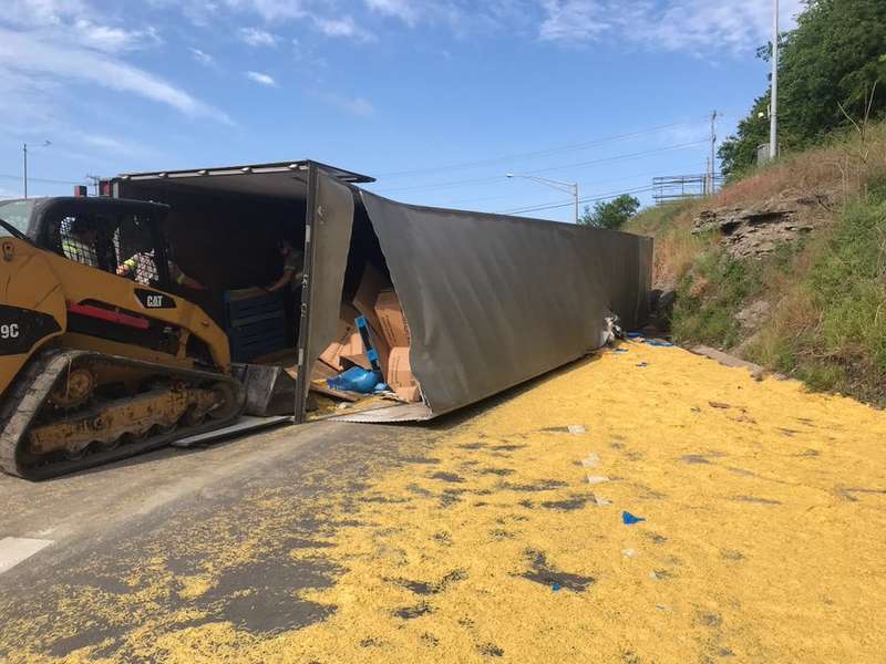 Truck Carrying 43,000 Pounds of Mac & Cheese Spills on Nashville ...